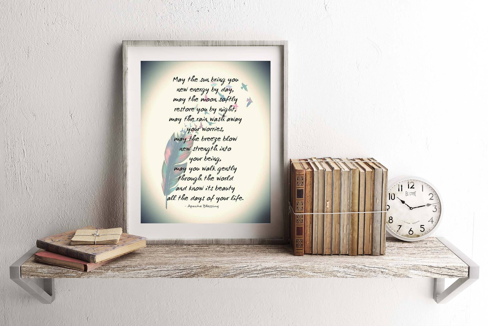 Apache Blessing, Native American Decor, First Peoples Blessing, Native ...