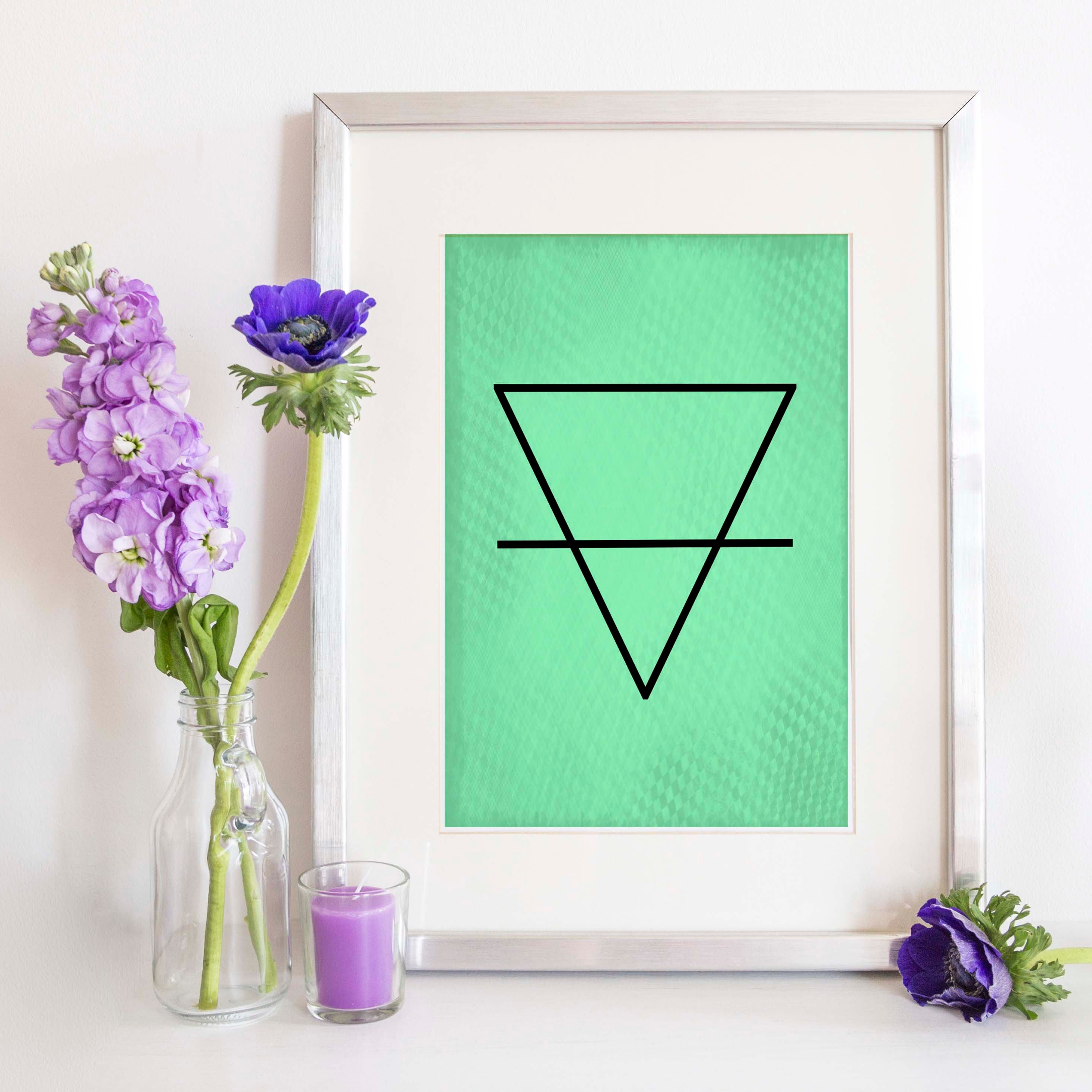 Earth Element Print, Earth Sign Zodiac, Elemental Magic, Earth Alchemy ...