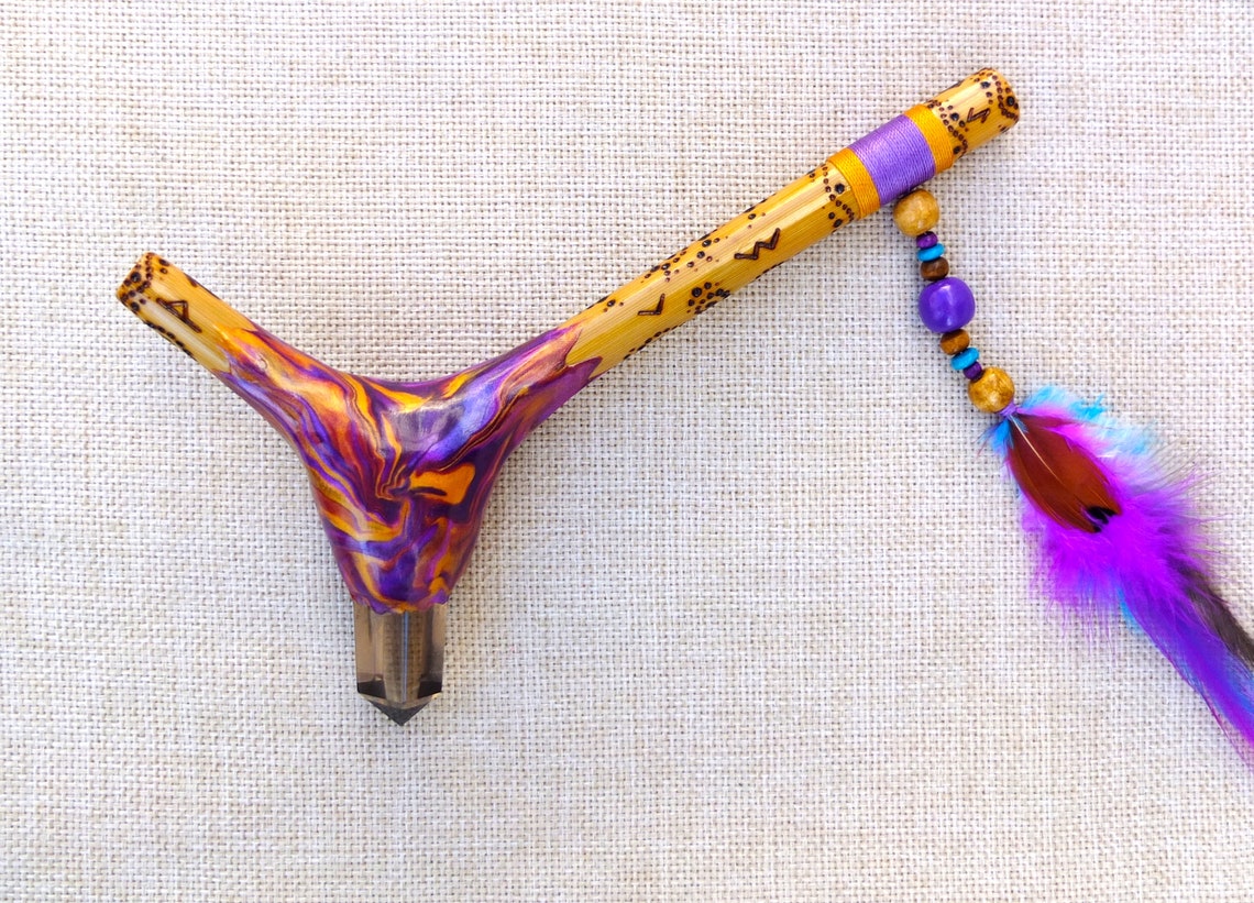 Beautiful Tepi Pipe for Amazonian Rapé Shamanic Snuff | Etsy