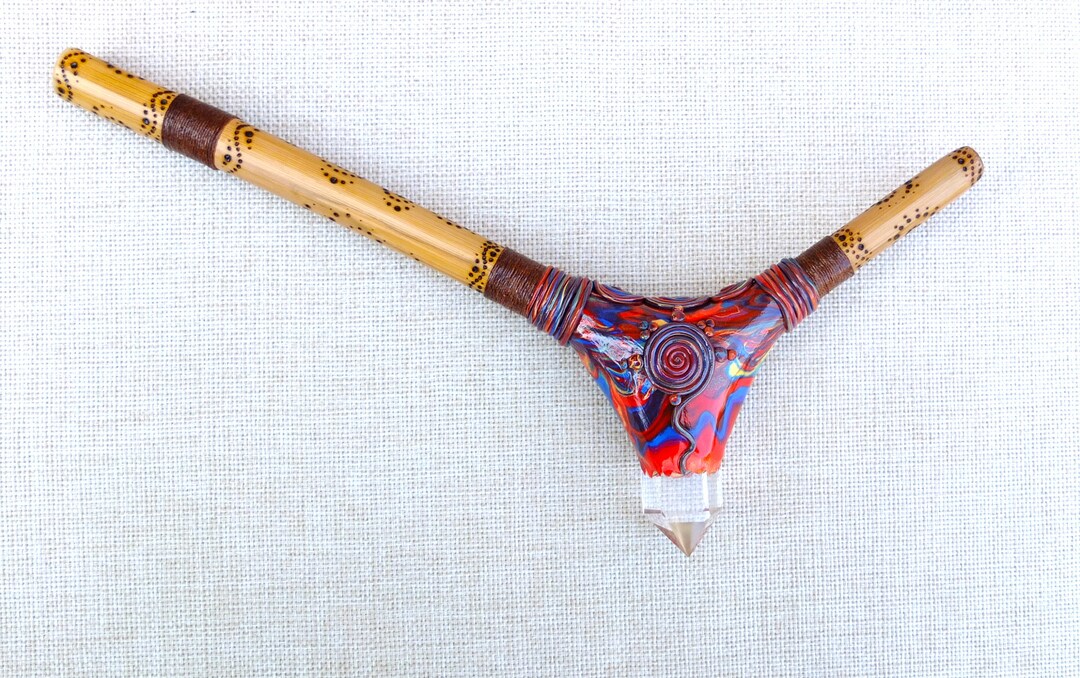 Beautiful Tepi Pipe for Amazonian Rapé, Shamanic Snuff Applicator, With ...