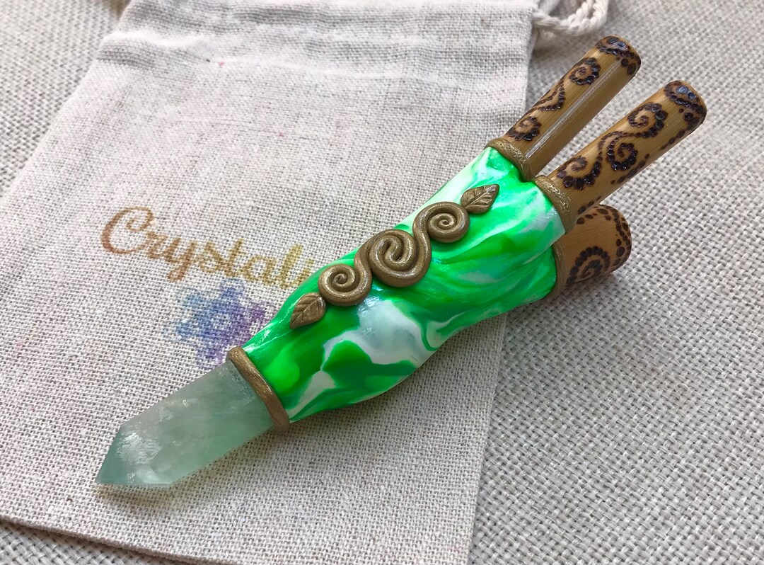 Beautiful Double Barrel Kuripe Pipe for Rapé, Shamanic Self-applicator ...