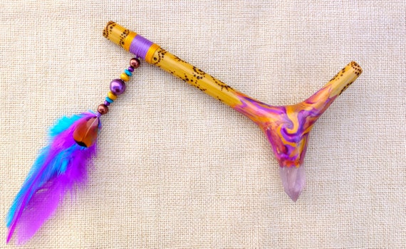 Beautiful Tepi Pipe for Amazonian Rapé Shamanic Snuff | Etsy