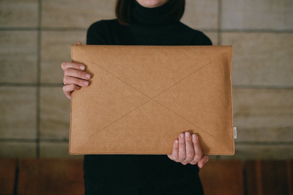 Sustainable Laptop Sleeve Brown Laptop Sleeve Eco Friendly - Etsy