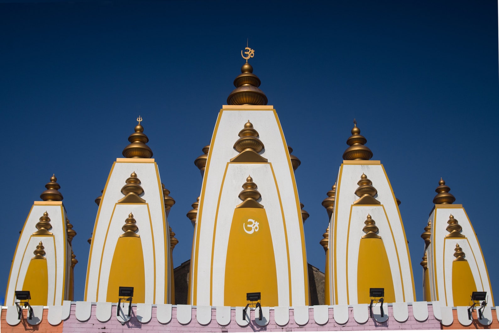 HINDU TEMPLE, Manchester Temple Photography Card, Blank Greetings Card ...