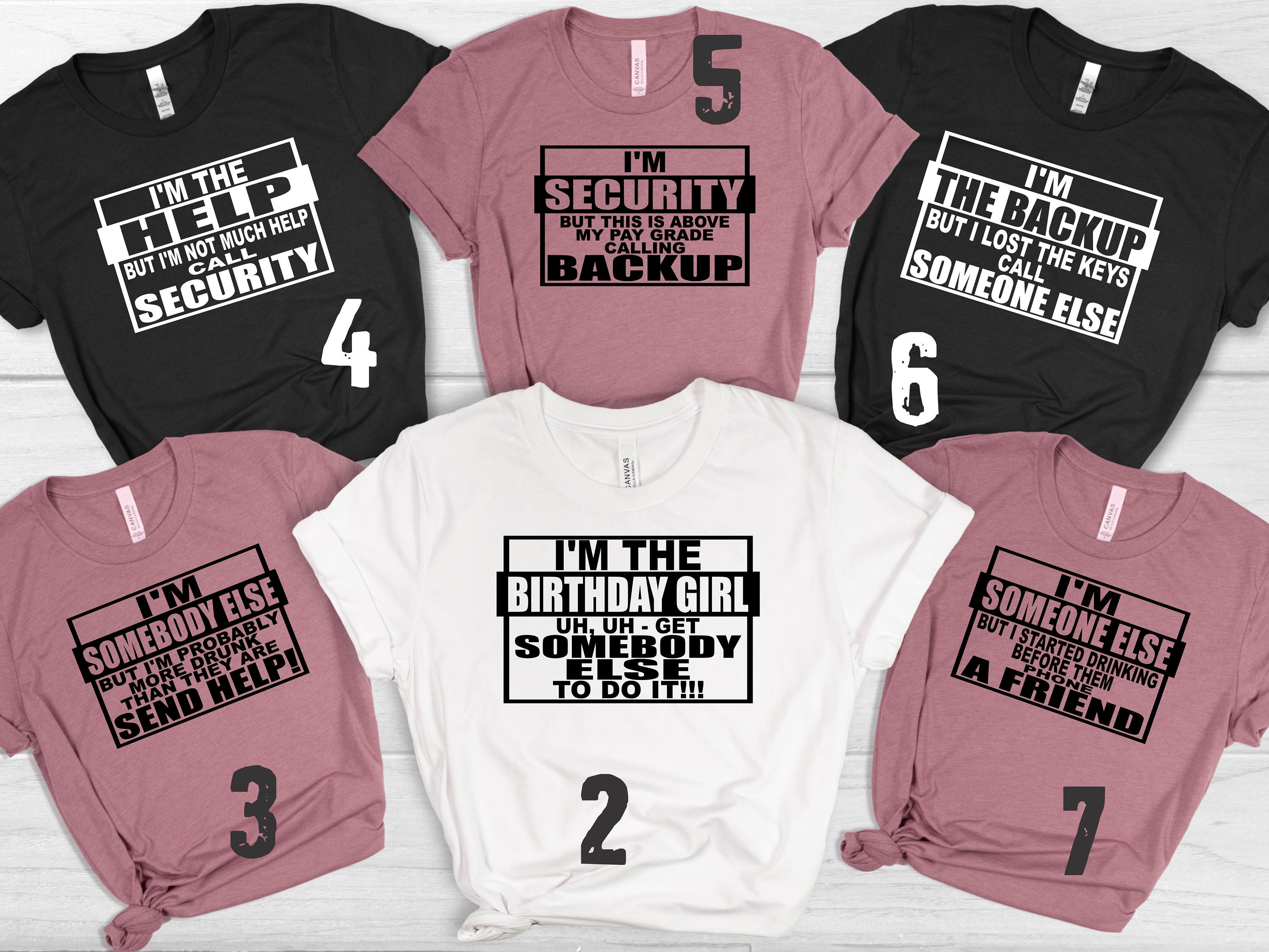 If Found Drunk Return to BIRTHDAY Girl, Birthday Party Group Shirt ...