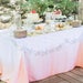 Peach Tablecloth Peach Birthday Peach Party Peach Desserts Peach Ombre ...