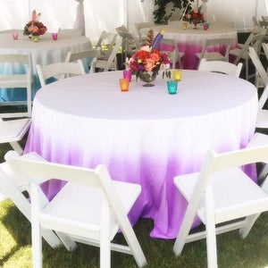 Pink Baby Shower - Pink Ombre Table - Pink Baby Shower Table - Girl ...