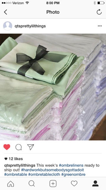 Green Ombre Linen Green Table Green Linen Green Wedding - Etsy