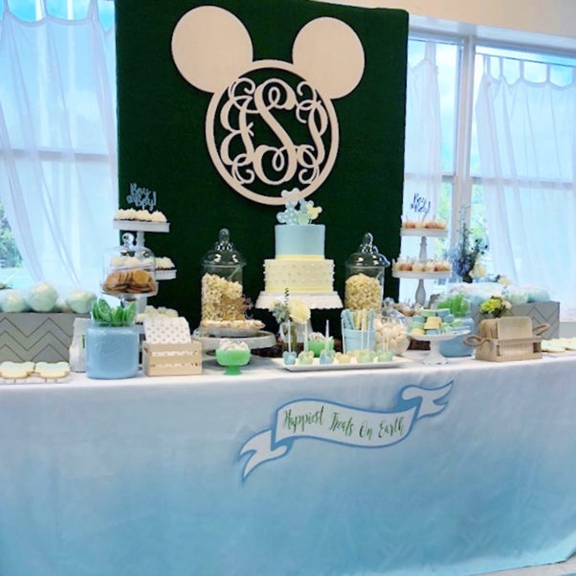 Mickey Tablecloth Mickey Birthday Disney Birthday Disney | Etsy