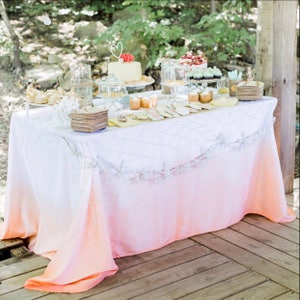 Pink Baby Shower - Pink Ombre Table - Pink Baby Shower Table - Girl ...