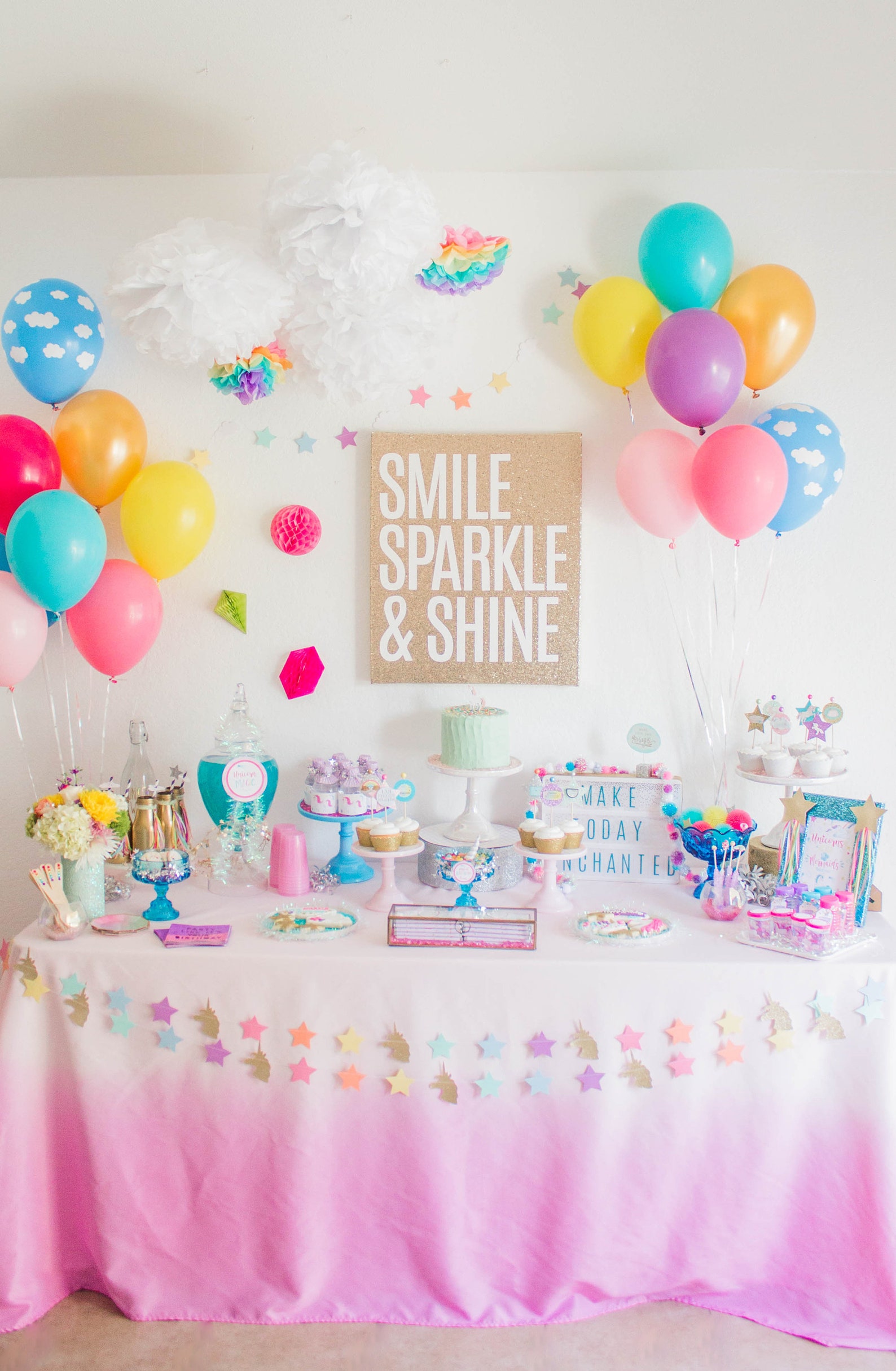 Pink Cocktail Table Pink Cocktail Party Cocktail Table | Etsy