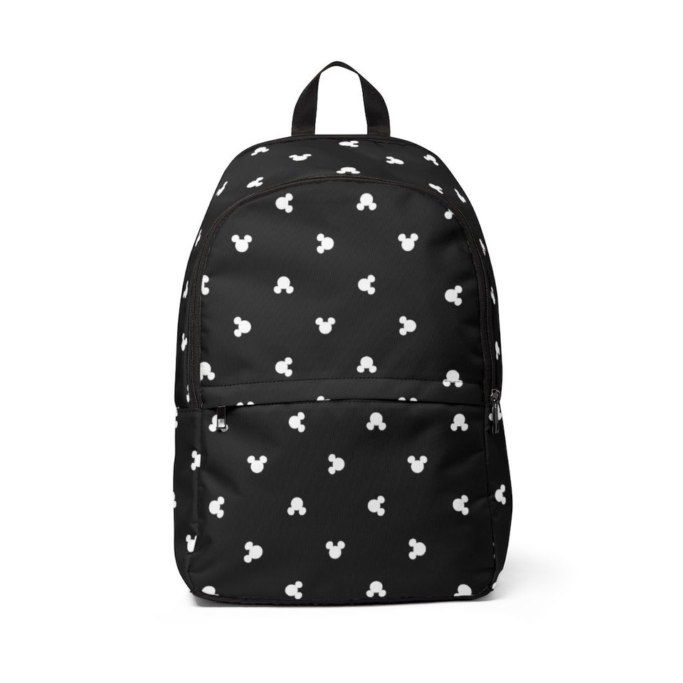 Disney Mickey Mouse Black and White Fabric Backpack sold by Miguel ...
