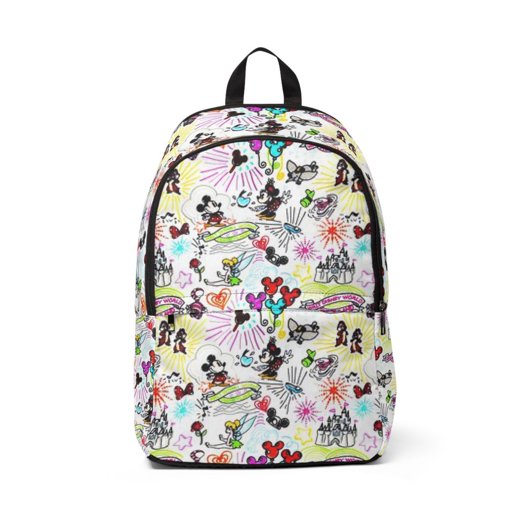 Disney Parks Fabric Backpack - Etsy