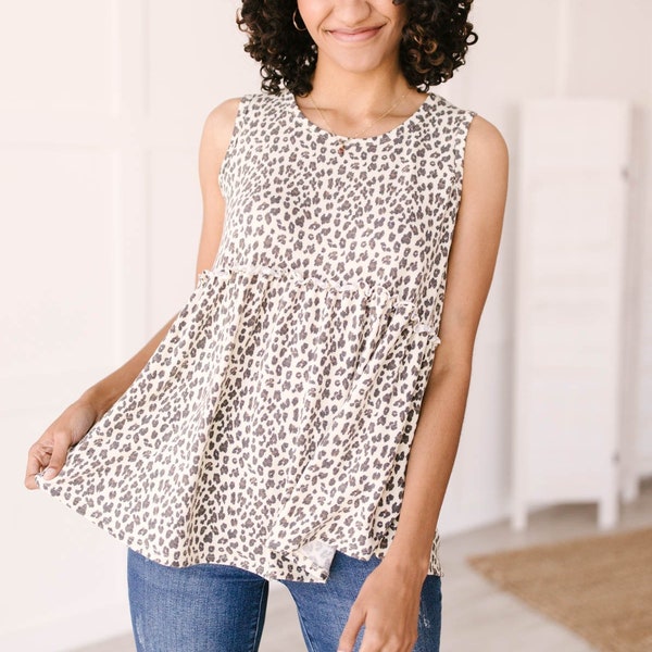 Animal Print Tank - Etsy
