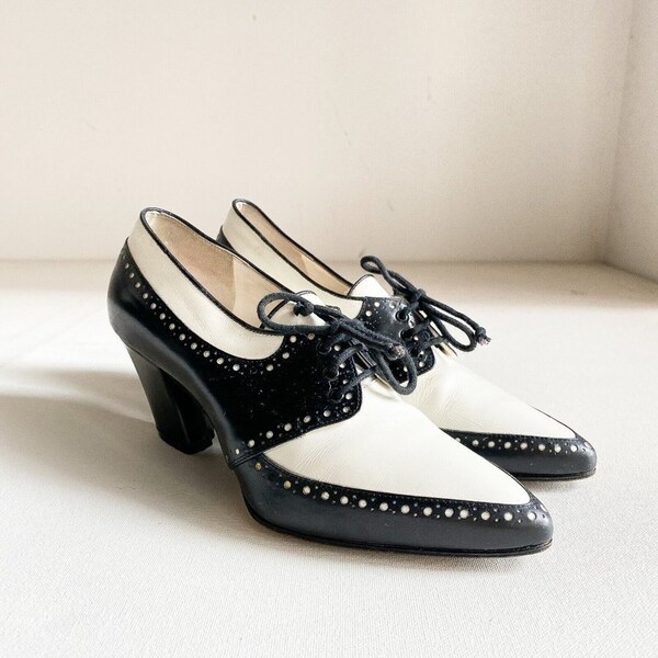 Spectator Pumps - Etsy