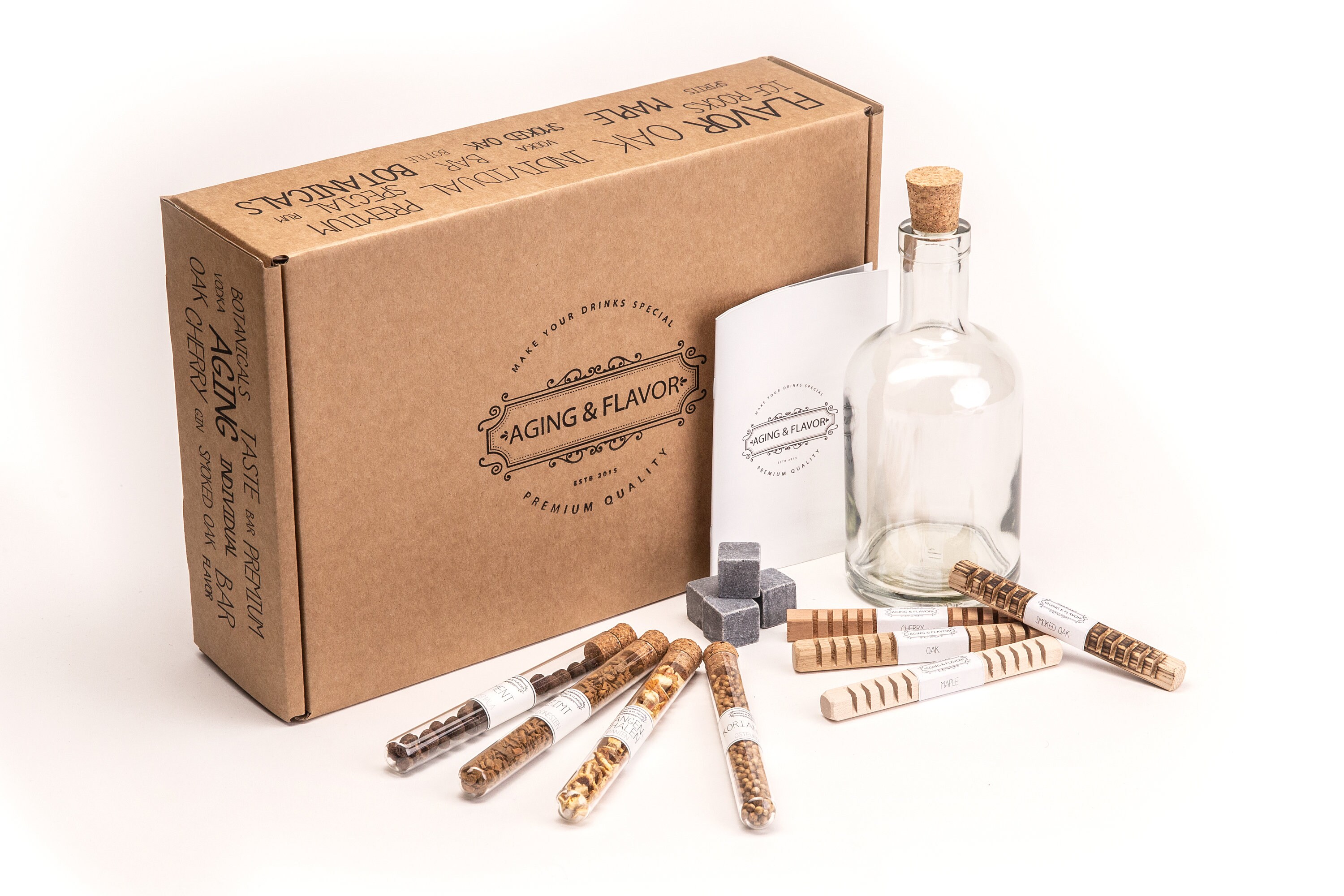 AGING & FLAVOR Gift Set Ennoble Whisky Gin and More and | Etsy