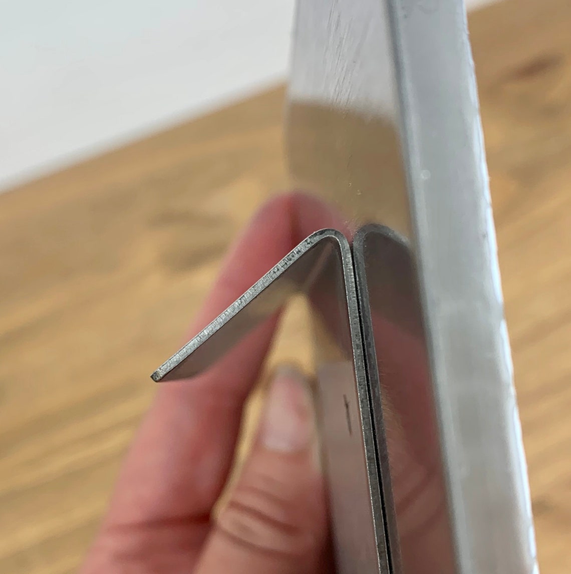 White Crackle Glass Art With Red and Orange on a 6 X - Etsy