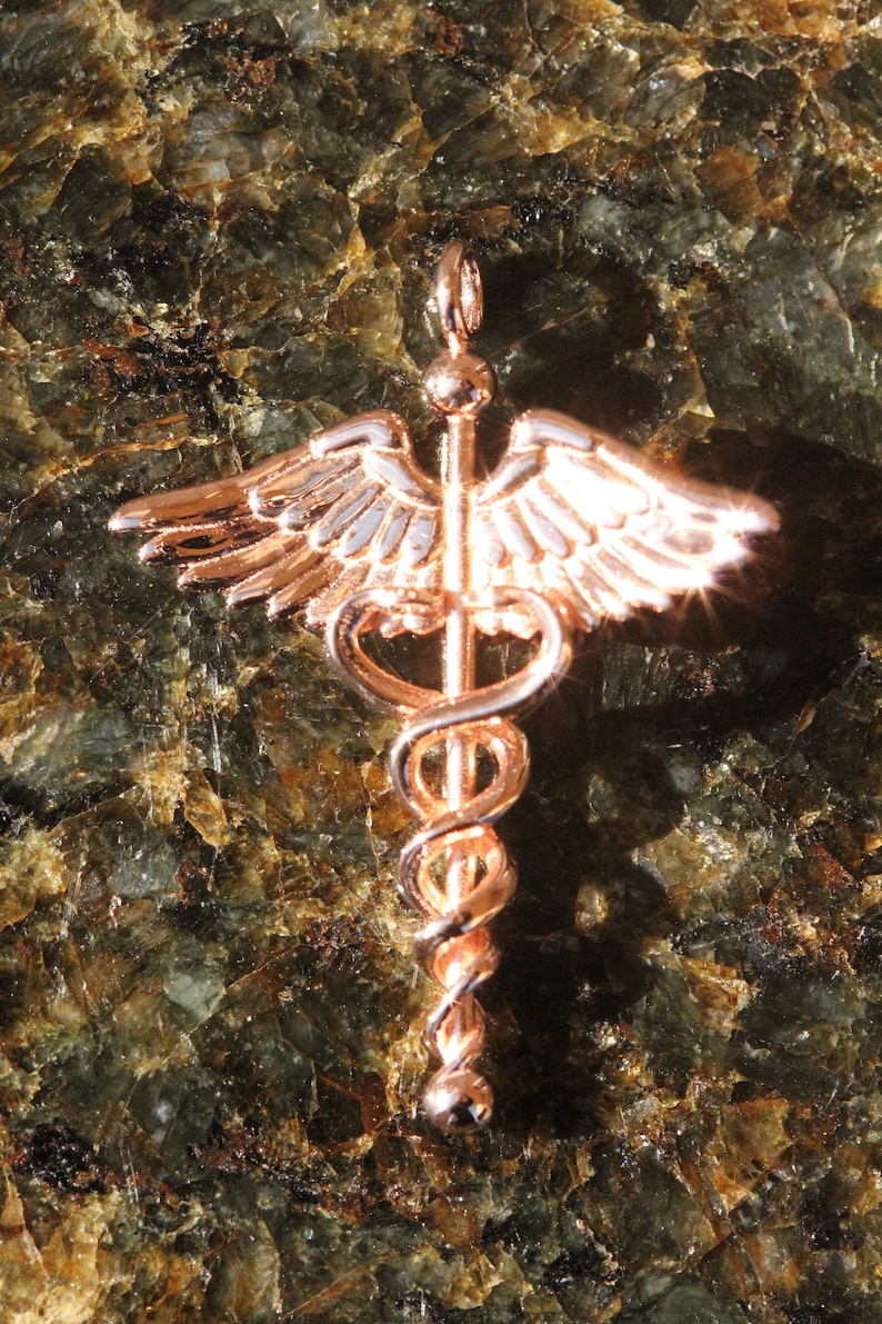 Medical Symbol Caduceus Pendant, Greek Mythology, Doctors, Registered ...