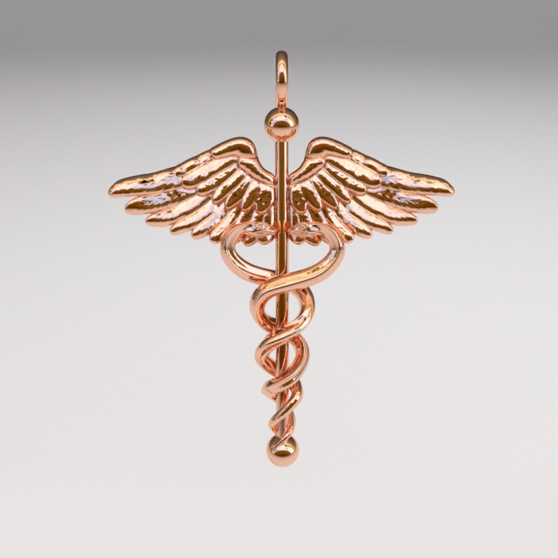 Medical Symbol Caduceus Pendant, Greek Mythology, Doctors, Registered ...