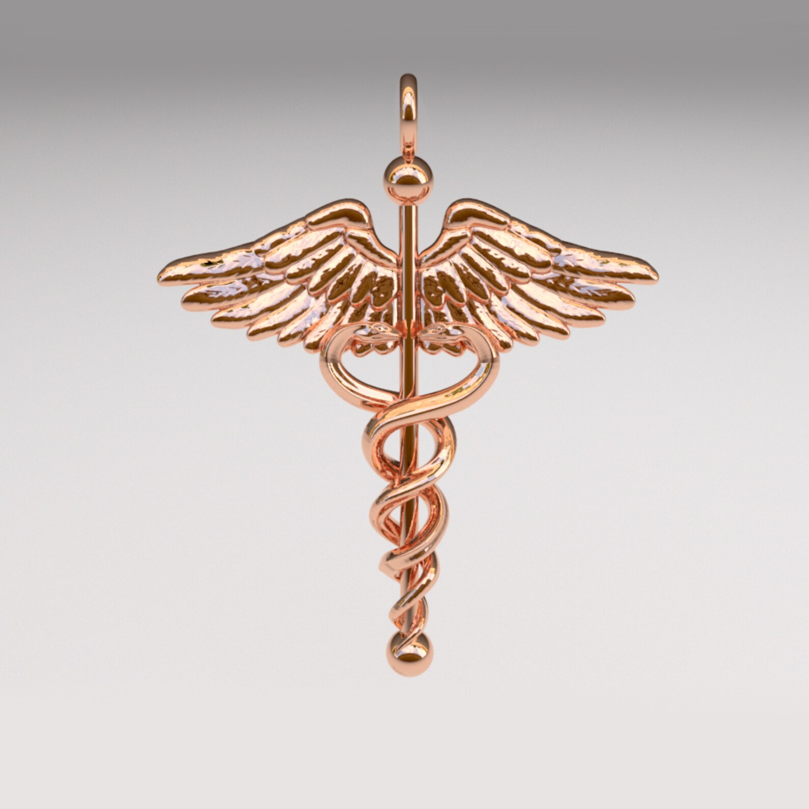 Medical Symbol Caduceus Pendant, Greek Mythology, Doctors, Registered ...