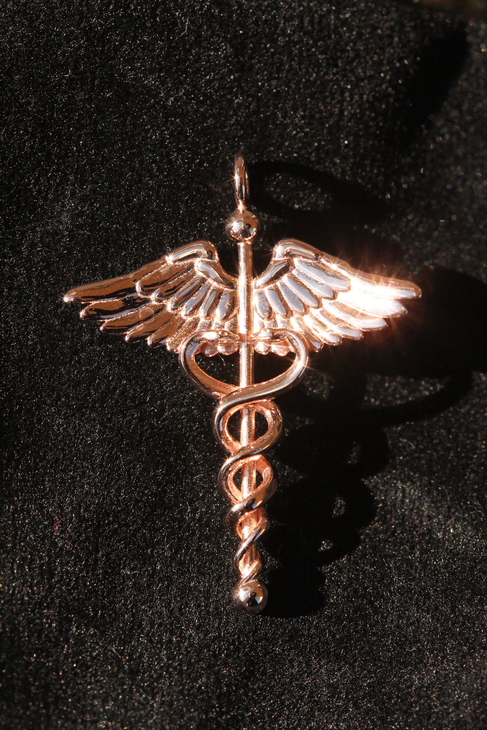 Medical Symbol Caduceus Pendant, Greek Mythology, Doctors, Registered ...