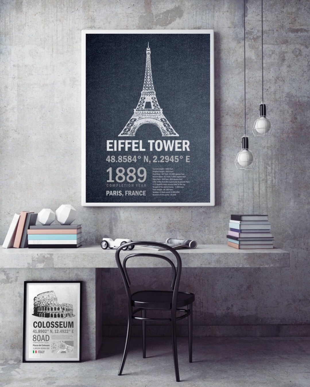 PRINTABLE Home Office Designs for Instant Download Home Decor Wall Art ...