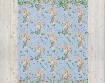 Angel Throw Blanket | Etsy