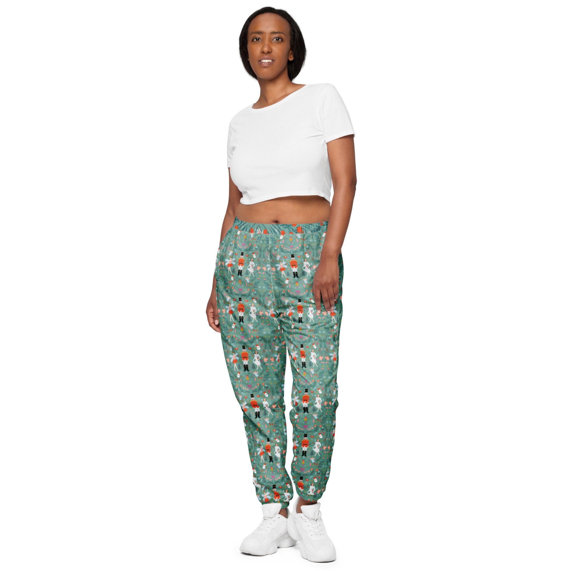 Ballet Warm up Pants, Garbage Bag Pants, Nutcracker Christmas Track ...