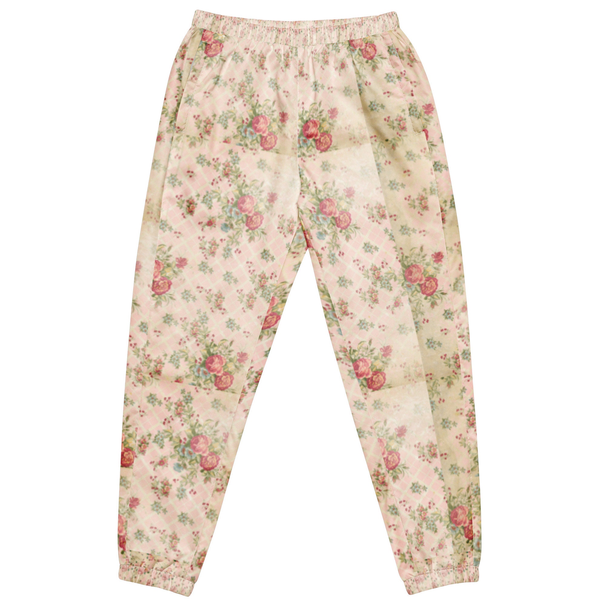 Ballet Warm-up Pants, Dance Garbage Bag Pants, Track Pants Floral, Pink ...