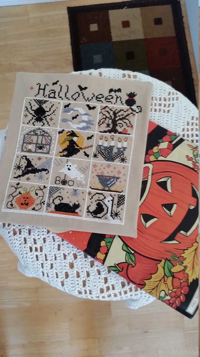PDF Halloween Chart Witch Bats Ghost Spiders Halloween - Etsy