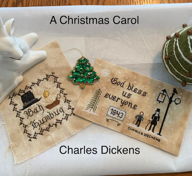 PDF DICKENS SET A Christmas Carol Set Cross Stitch Patterns - Etsy