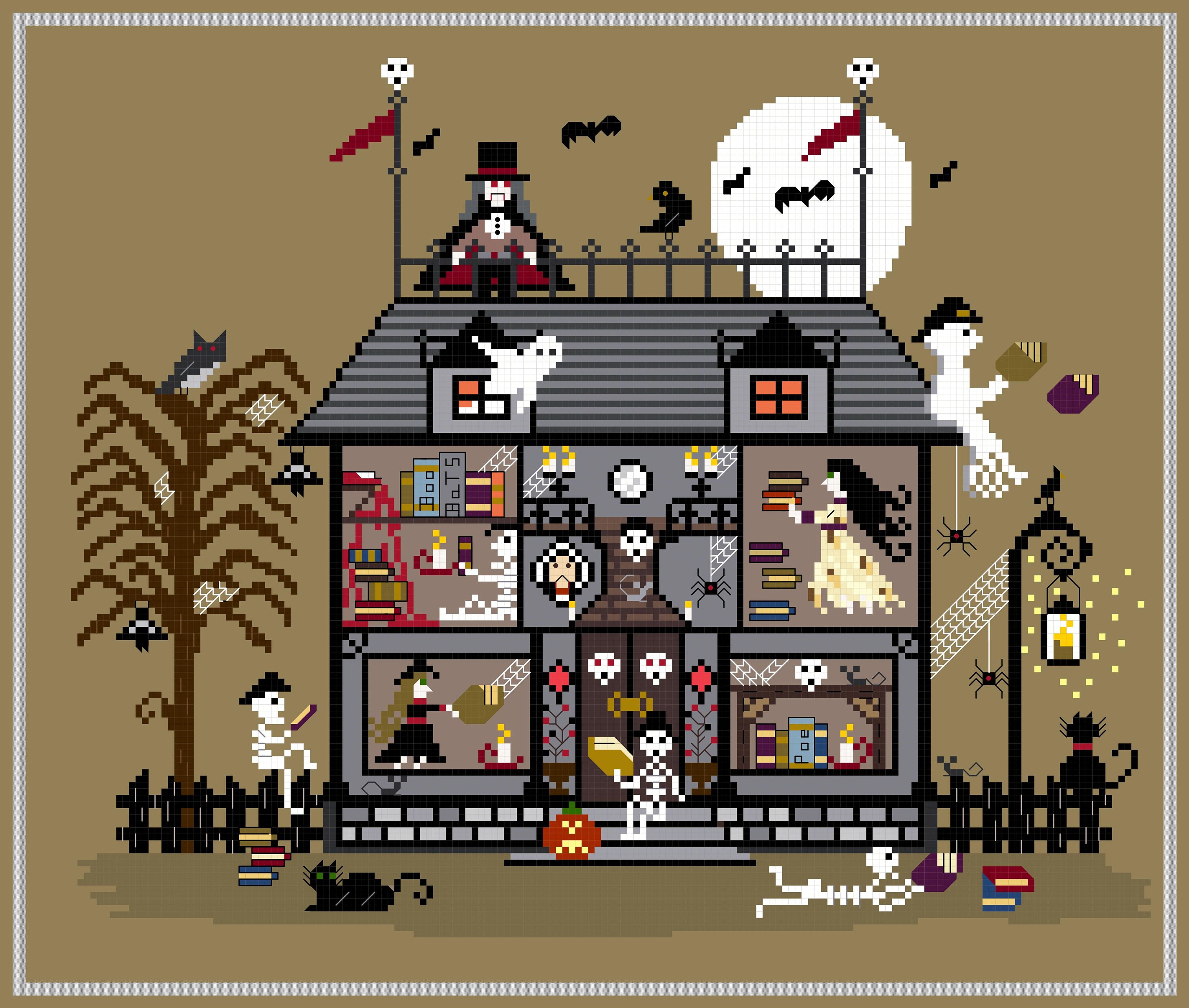 PDF Dracula Haunted Library Haunted Library Dracula - Etsy