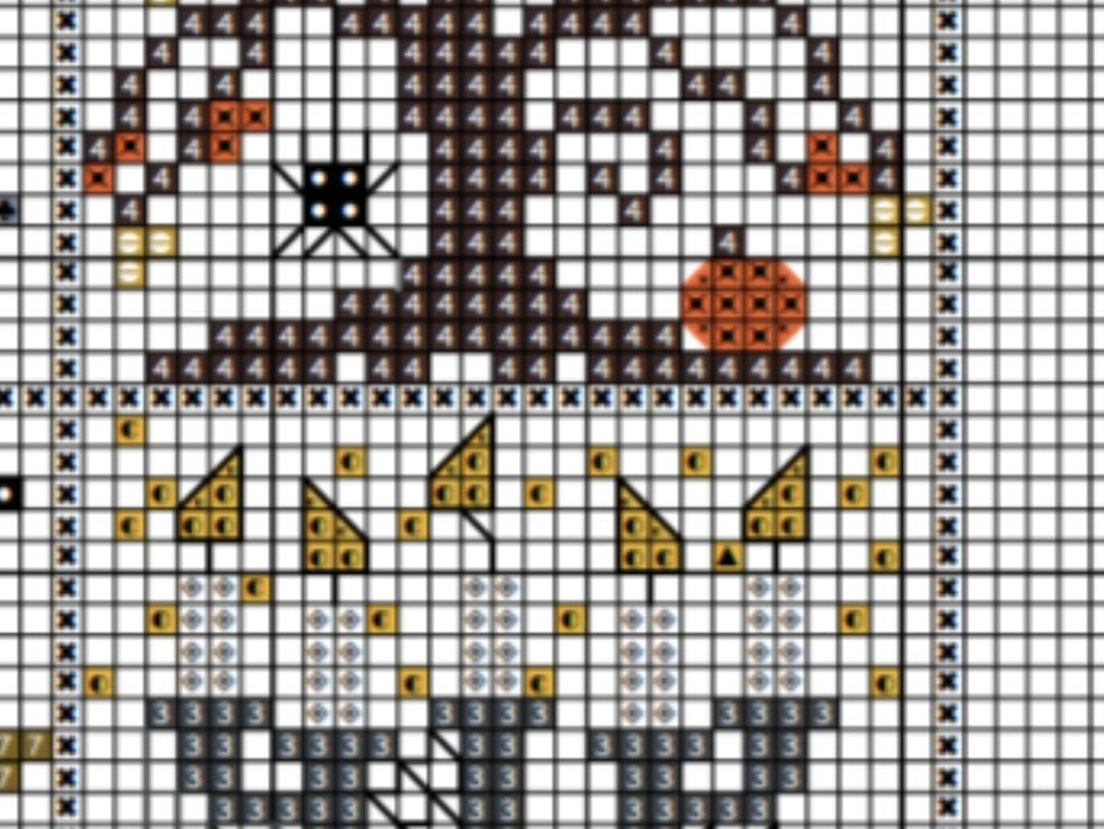 PDF Halloween Chart Witch Bats Ghost Spiders Halloween - Etsy