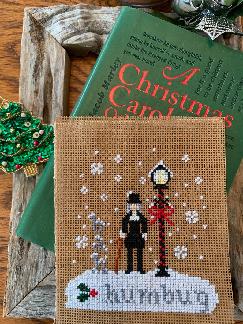 Pattern Dickens A Christmas Carol Cross Stitch Pattern Etsy