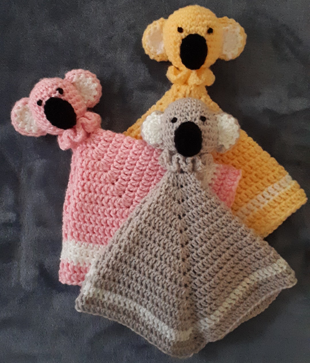 Koala Snuggle Toy (crochet Pattern - UK and US Terminology) - Etsy
