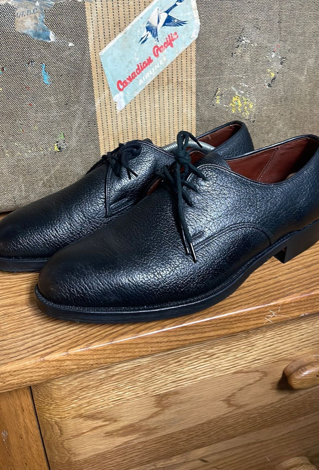 Dack’s Gentleman’s Finest Water Bison Leather Shoes 1960’s - Etsy