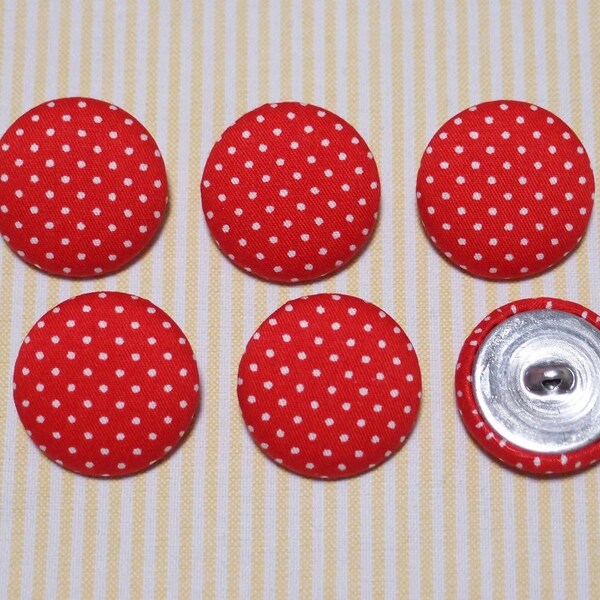White Red Polka Dots - Etsy