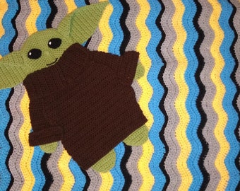 CROCHET PATTERN Baby Green Alien Applique - Etsy