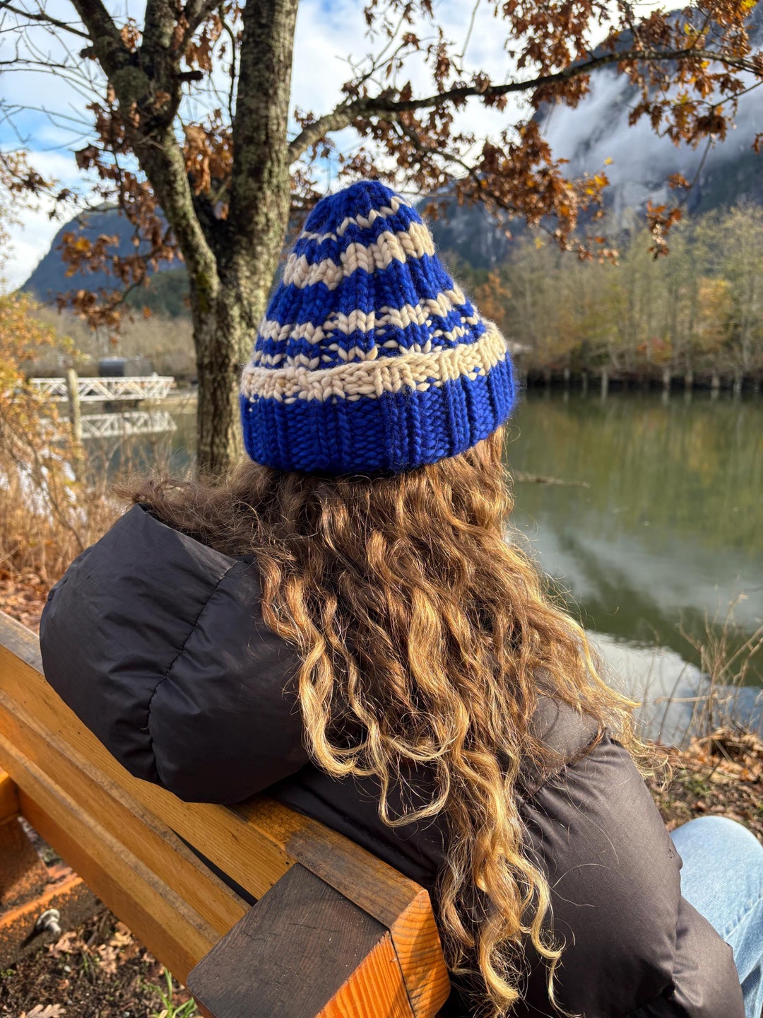 The Woolley Pointed Toque - Digital Hat Knitting Pattern - Etsy
