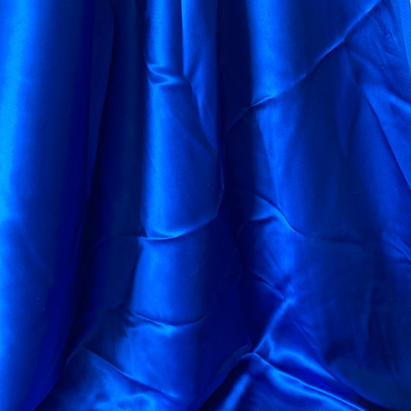 Cobalt Blue Fabric - Etsy
