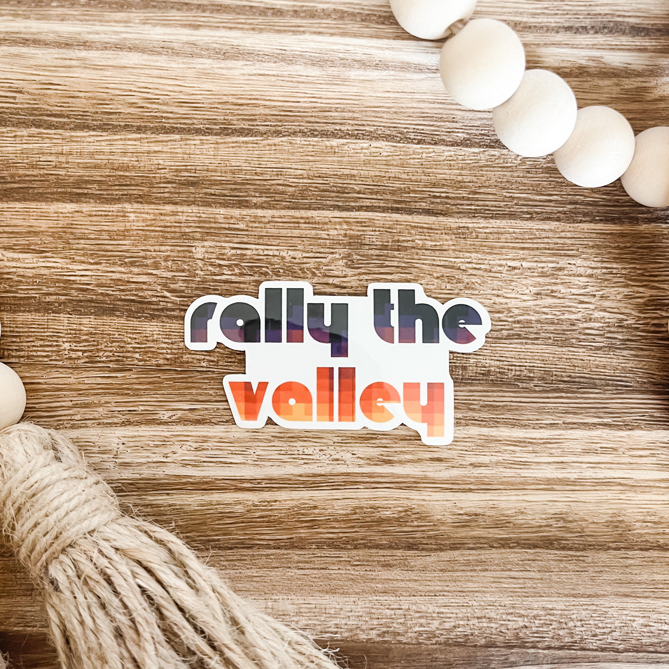 Rally the Valley Sticker, Suns Sticker, Phoenix Suns, Phx, Phx Suns ...