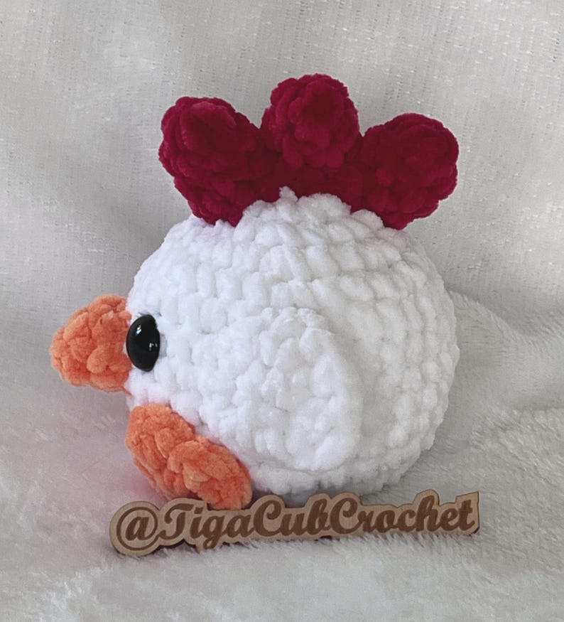 Chicken Crochet Pattern PDF Digital Pattern! Amigurumi Stuffed Animal ...