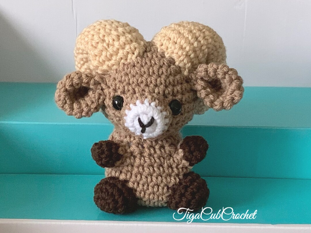 Made to Order! Kawaii Cute Adorable Crochet Ram Plushies Stuffie ...