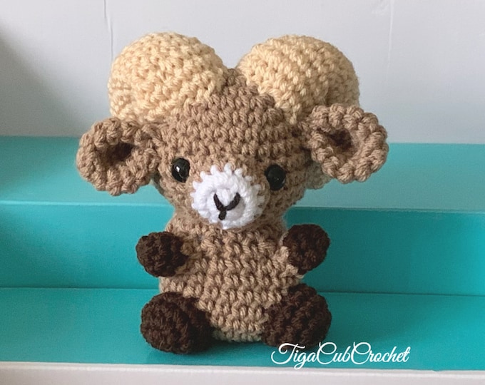 Made to Order Kawaii Cute Adorable Crochet Ram Plushies Stuffie ...