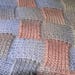 Hand-knitted Entrelac Multicolor Shaded Cowl/ Neck Warmer/ Snood ...