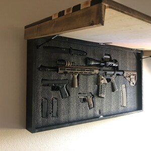 Welcome Concealment Flag Hidden Gun Biometric Lock or Rfid Lock - Etsy