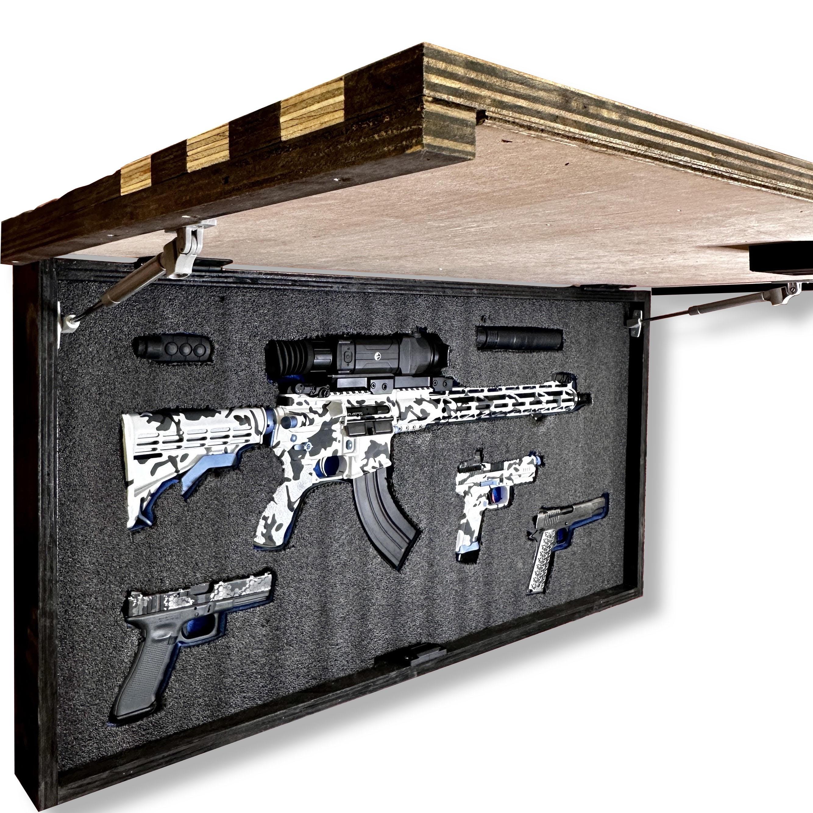 Magnetic Gun Safe Art
