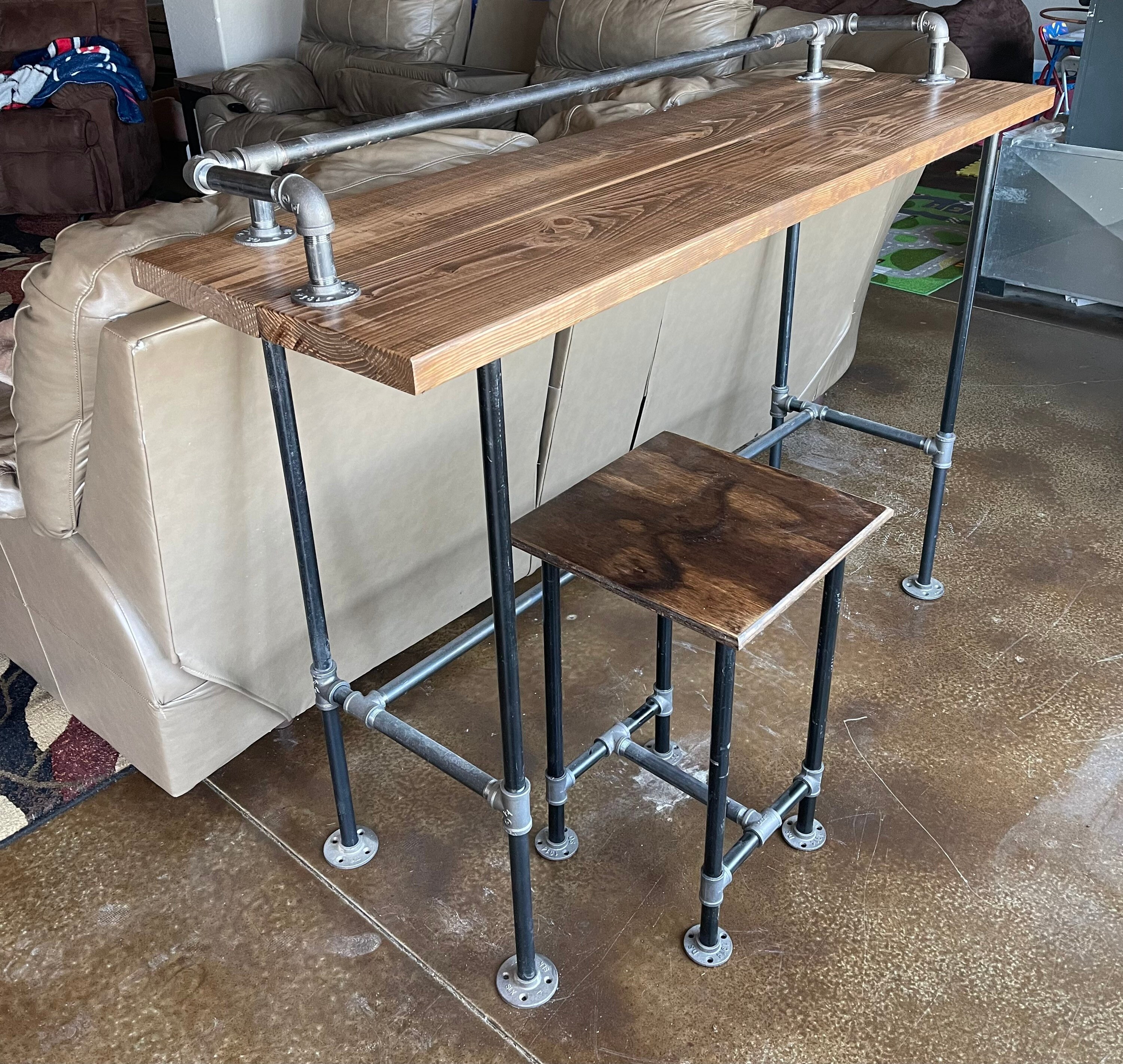 Reclaimed Wood Bar Table Wood Bar Table Buffet Table - Etsy