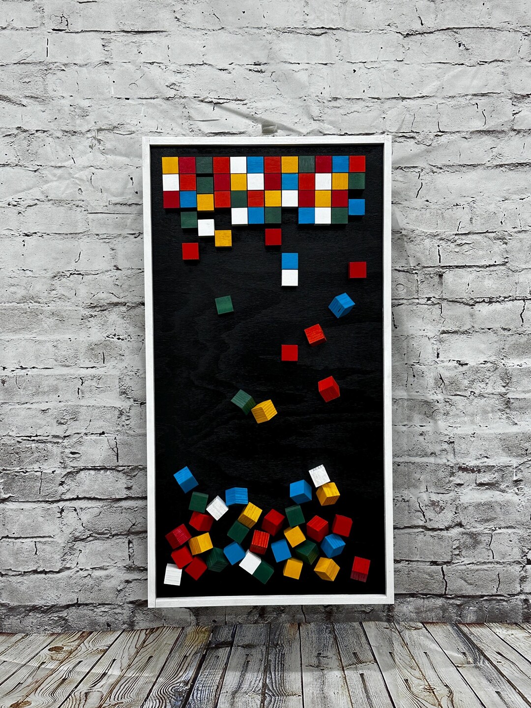 Falling Cubes 3d Concealment Wall Art - Etsy