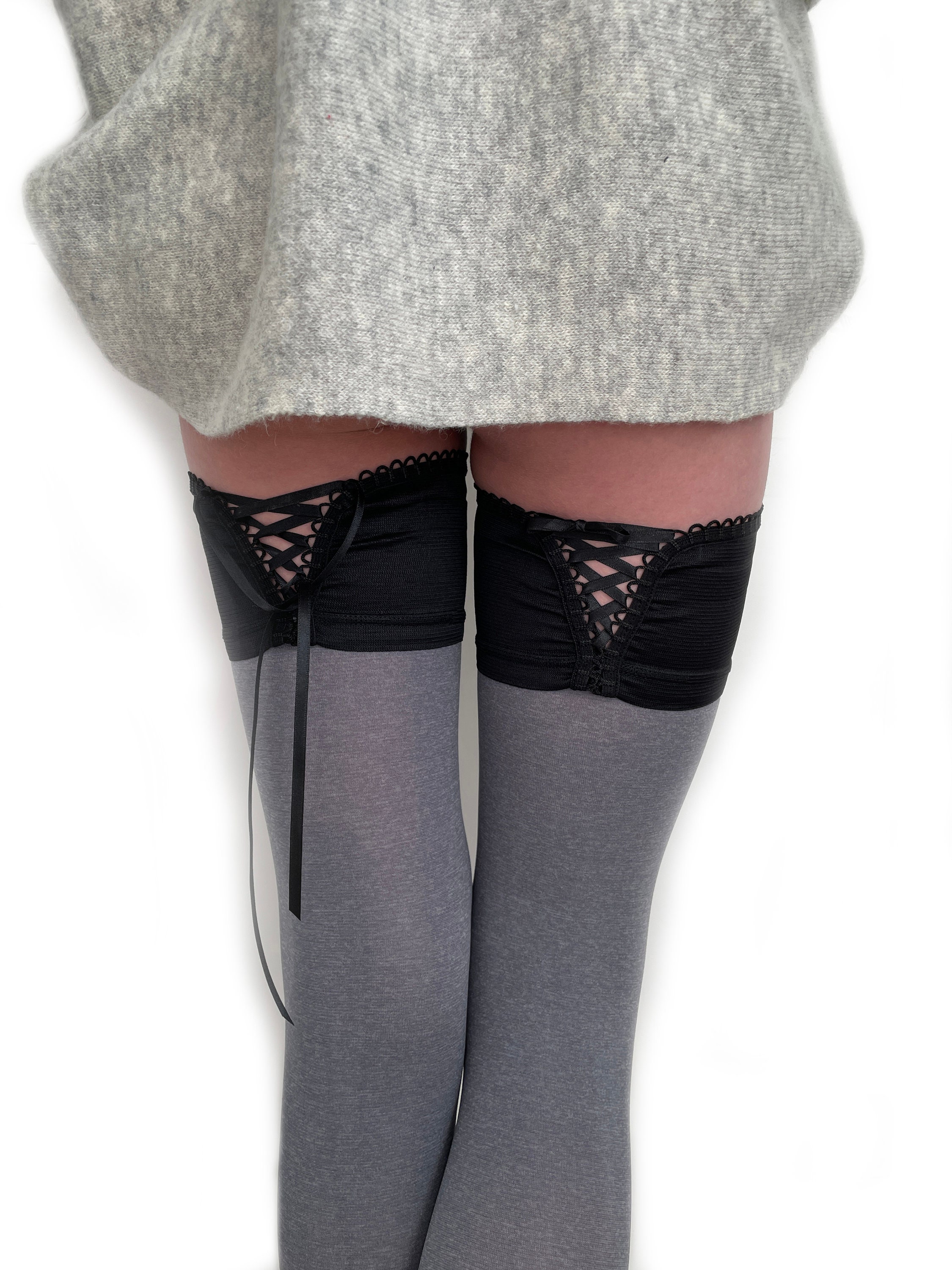 Perfect Fit Hold Ups | 3 Colours: Oxford Grey, Davy's Grey, Carbon Grey ...